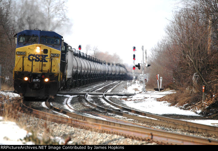 CSXT K672 Shen Jan 14th 2011